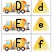 Construction Letter Match, Preschool Printables, Preschool Letters ...