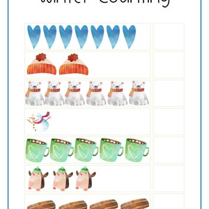 Winter Preschool Packet, Winter Preschool Printable, Homeschool ...