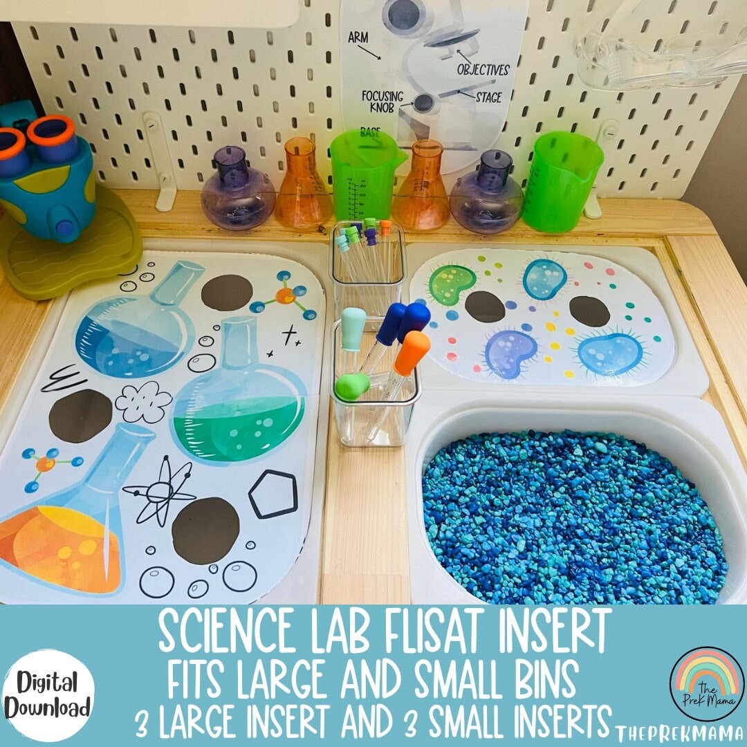 Science Lab Flisat Inserts, Flisat Table, Flisat Insert Printable ...