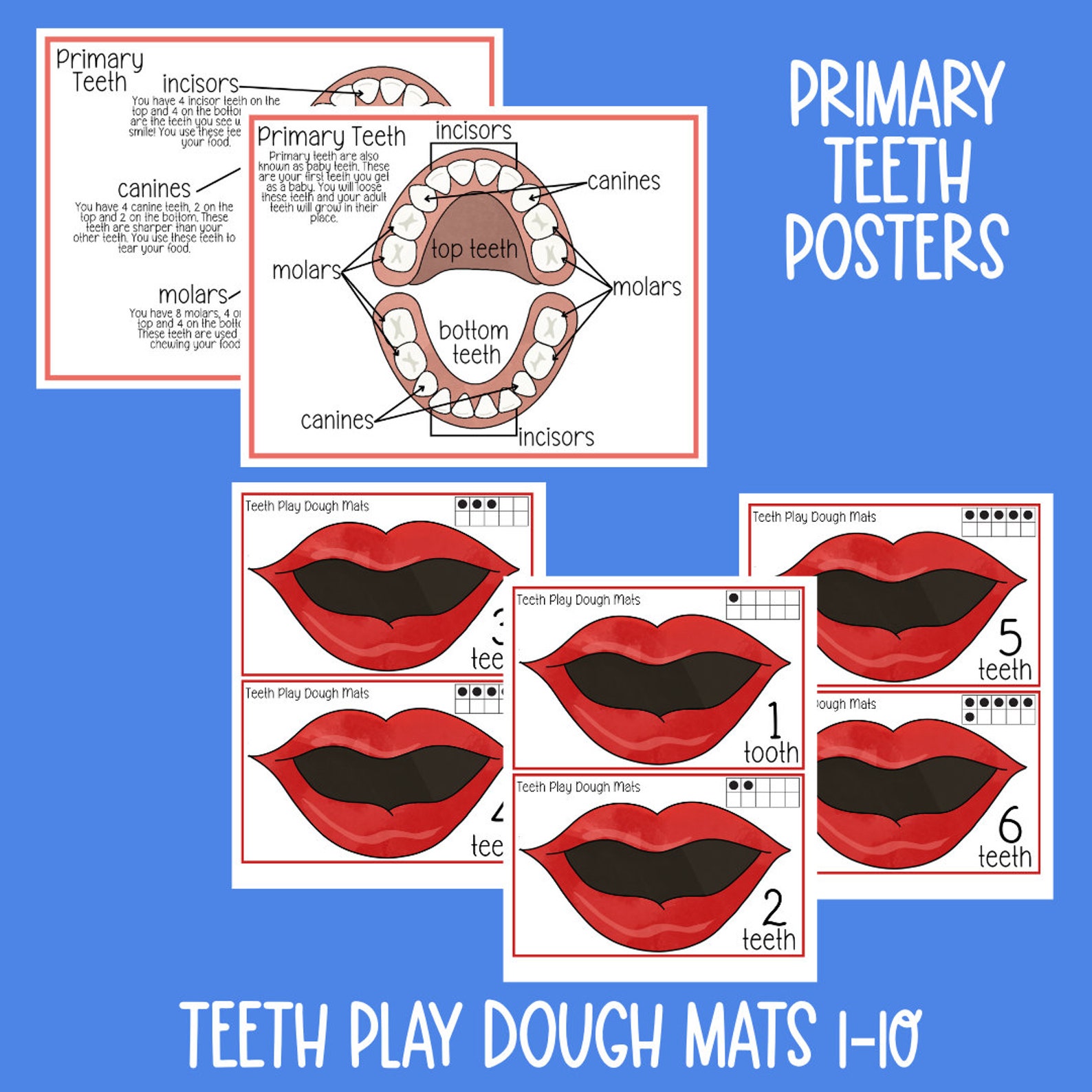 All About Teeth Unit Study, Preschool Curriculum, Preschool Printable ...