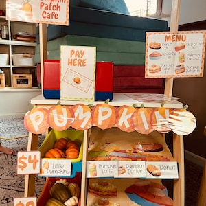 Pumpkin Patch Dramatic Play, Pretend Play, Classroom Dramatic Play ...