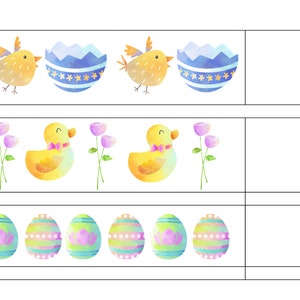 Easter Patterns, Preschool Worksheet, Preschool Printable, Homeschool ...