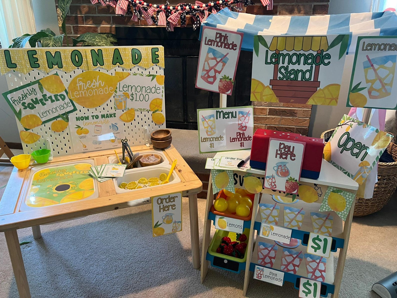 Lemonade Stand Dramatic Play, Pretend Play, Classroom Dramatic Play ...