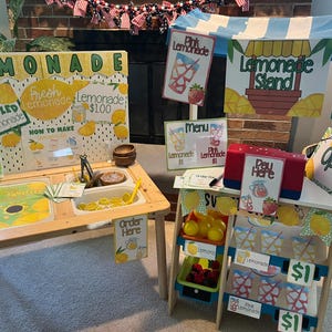 Lemonade Stand Dramatic Play, Pretend Play, Classroom Dramatic Play ...