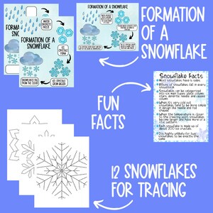 Snowflake Unit Study, Homeschool Curriculum, Preschool Printable, Busy ...