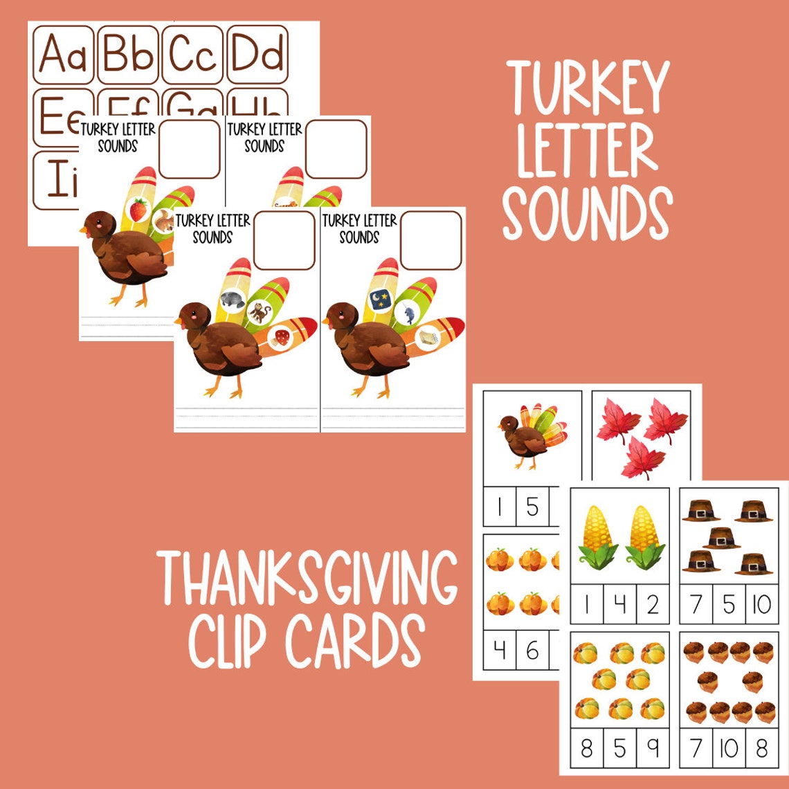 Thanksgiving Bundle Homeschool Curriculum Preschool - Etsy