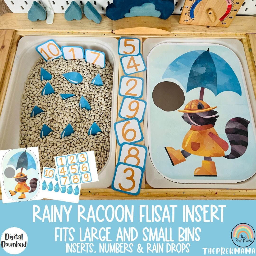 Rainy Racoon Flisat Inserts, Flisat Table, Flisat Insert Printable ...