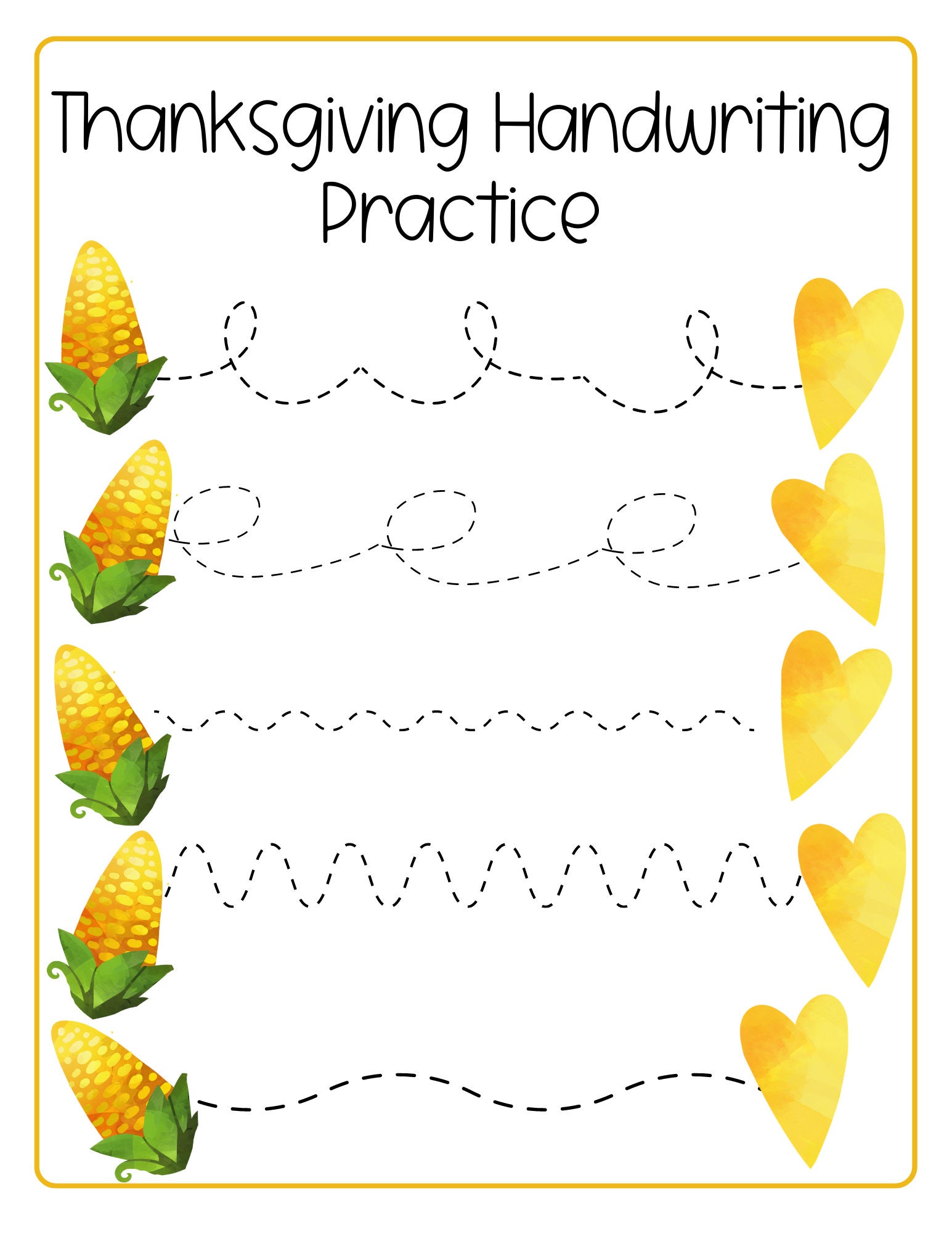 Thanksgiving Preschool Packet, Preschool Worksheets, Fall Activity for ...