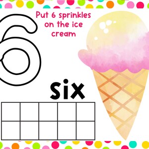 Ice Cream Play Dough Mats, Play Doh Mats, Toddler Activities ...