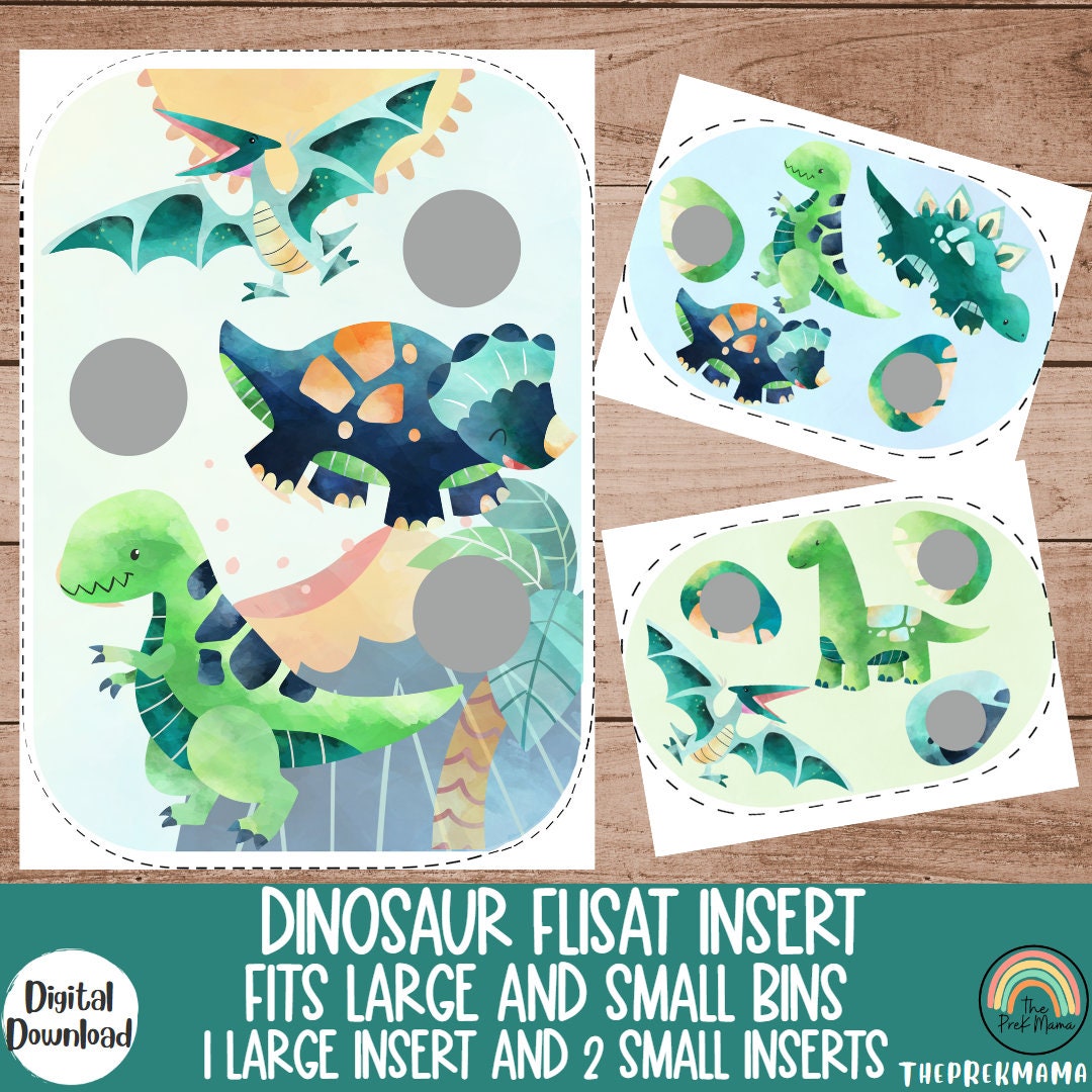 Dino Flisat Inserts, Flisat Table, Flisat Insert Printable, Flisat ...