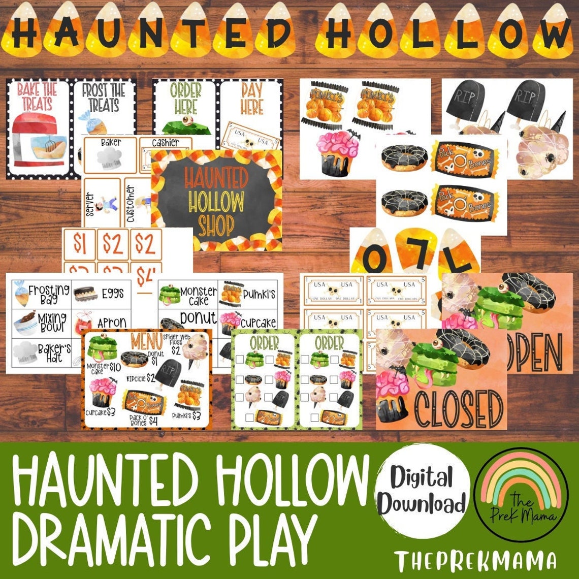 Halloween Dramatic Play Pretend Play Classroom Dramatic - Etsy