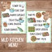 Mud Kitchen Bundle, Preschool Printable, Home School, Montessori ...