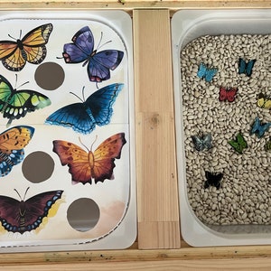 Butterfly Flisat Inserts, Flisat Table, Flisat Insert Printable, Flisat ...