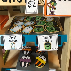 Spooky Bones Café, Halloween Dramatic Play, Halloween Pretend Play ...