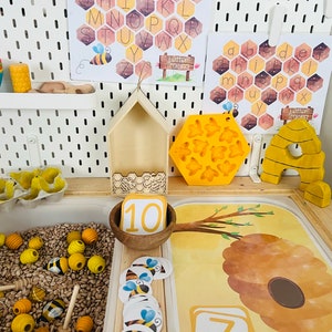 Counting Bees Flisat Inserts, Flisat Table, Flisat Insert Printable ...
