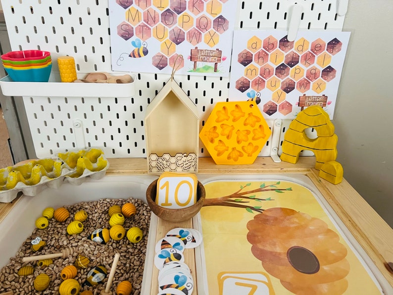 Counting Bees Flisat Inserts, Flisat Table, Flisat Insert Printable ...