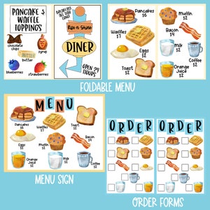 Breakfast Diner Dramatic Play, Pretend Play, Classroom Dramatic Play ...