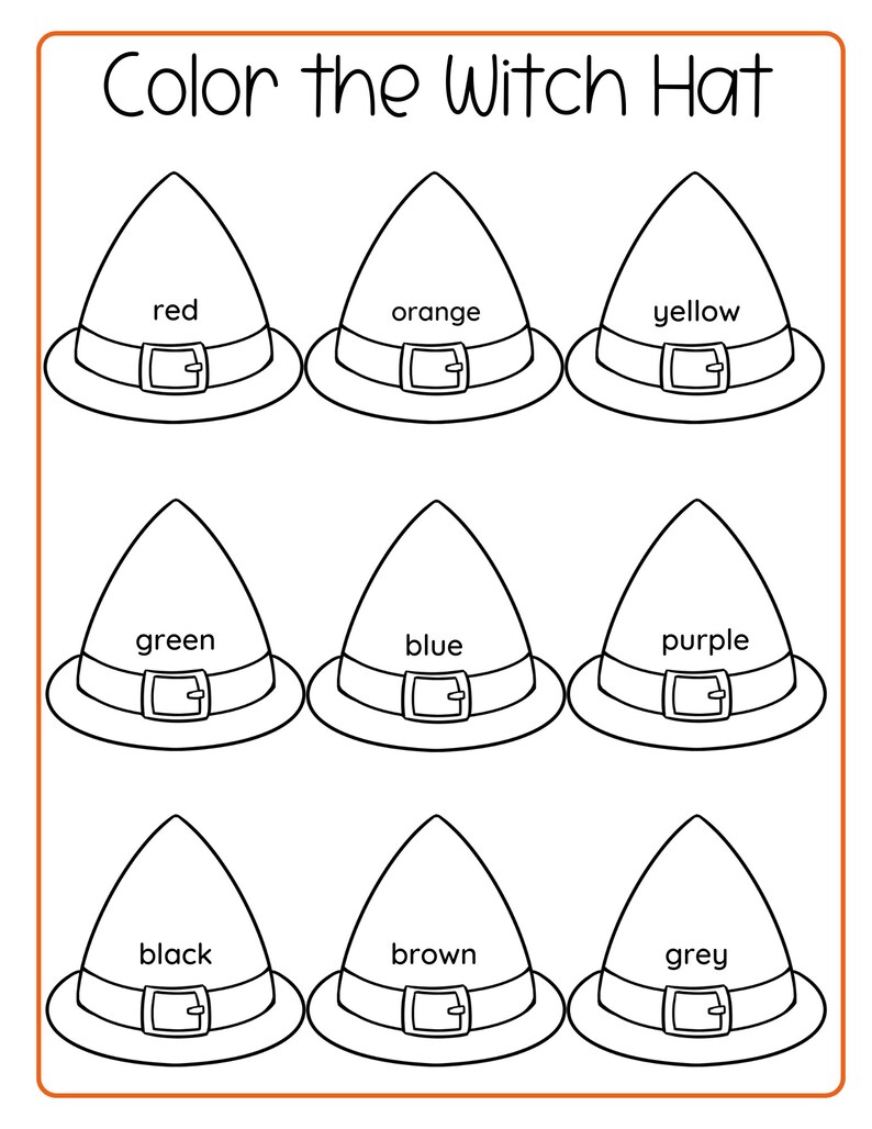 Halloween Preschool Packet, Halloween Preschool Printable, Homeschool ...