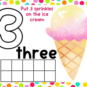 Ice Cream Play Dough Mats, Play Doh Mats, Toddler Activities ...