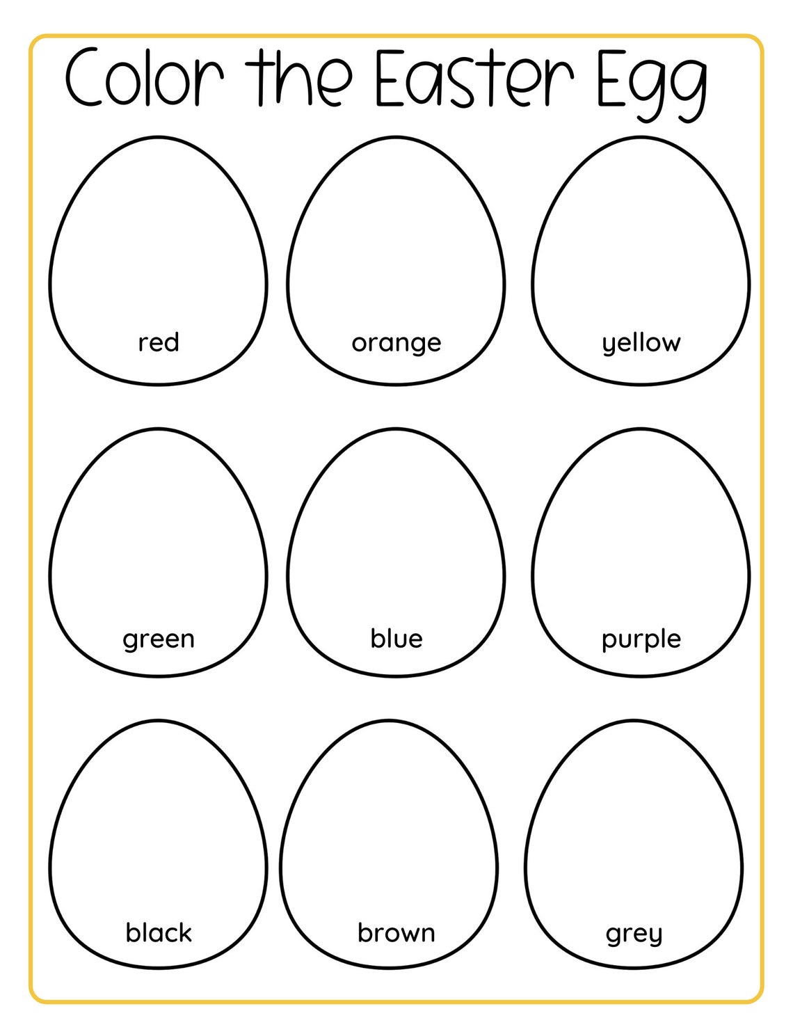 Easter Preschool Packet, Preschool Worksheets, Preschool Printable ...