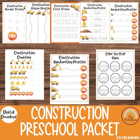 Paquetes De Hojas De Trabajo Para Preescolar Paquete De Actividades