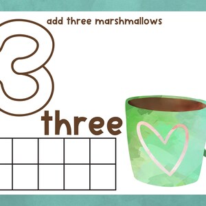 Hot Chocolate Play Dough Mats, Play Doh Mats, Toddler Activities ...