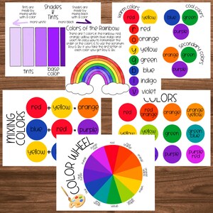 All About Colors, Color Theory, Preschool Worksheet, Preschool ...