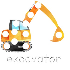 Construction Dot Markers Preschool Printables, Preschool Letters ...