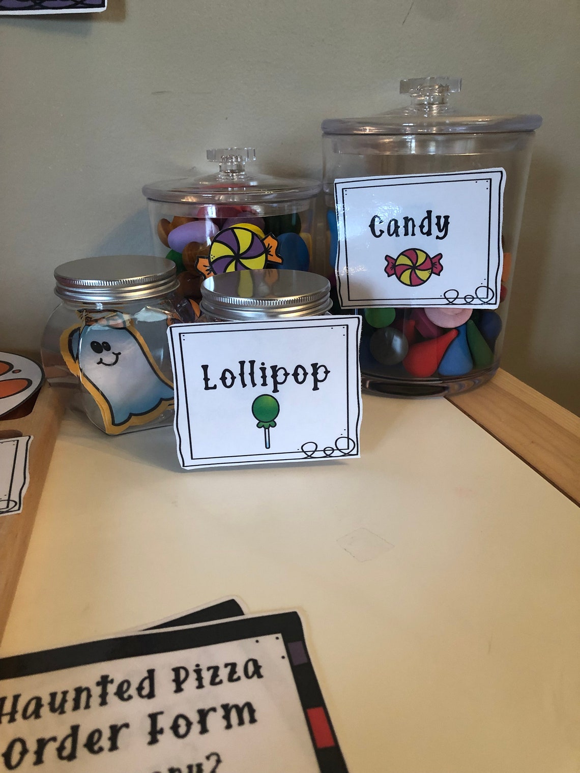 Spooky Bones Café Halloween Dramatic Play Halloween Pretend - Etsy