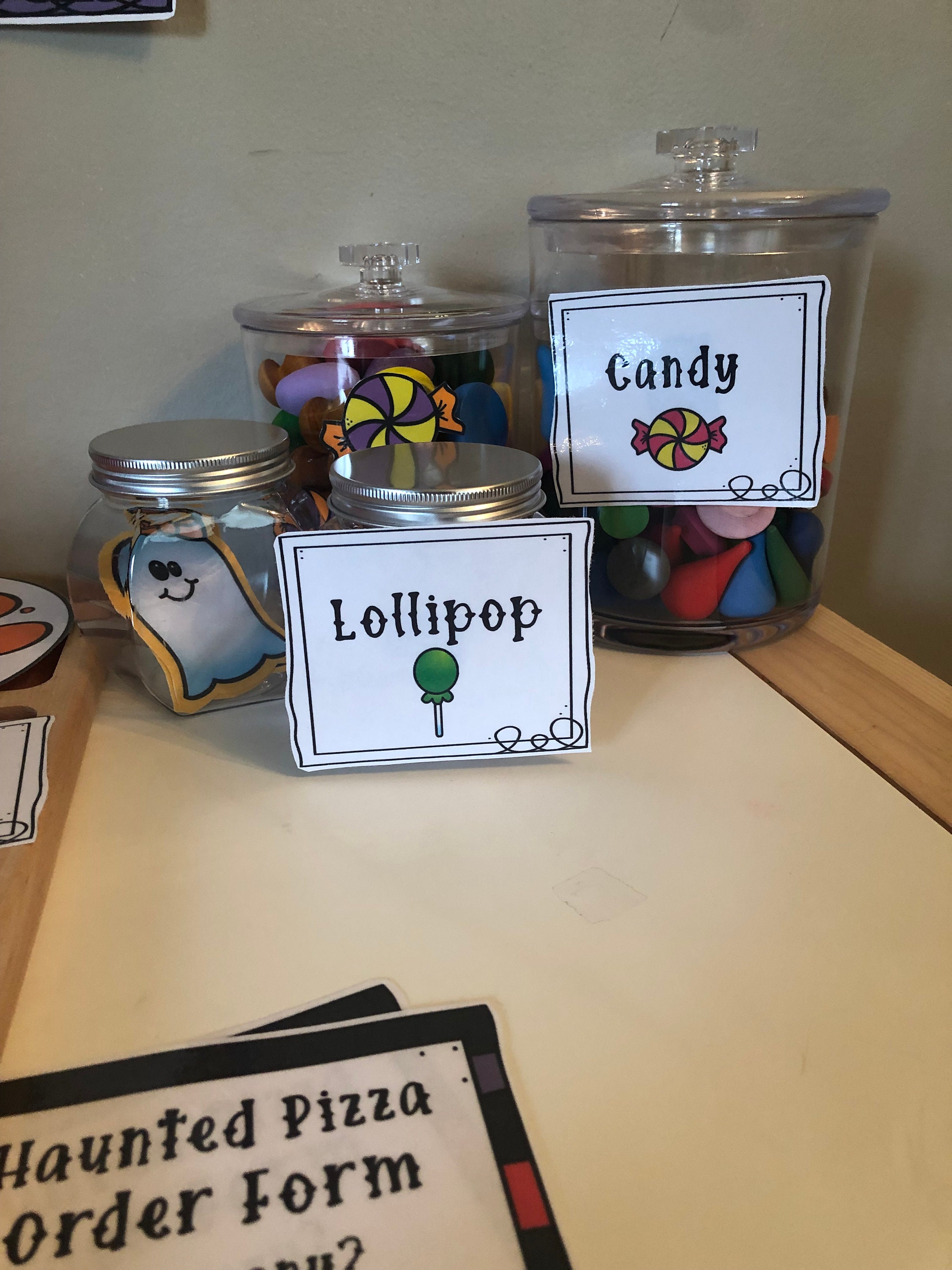 Spooky Bones Café, Halloween Dramatic Play, Halloween Pretend Play ...