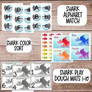 Shark Unit Study, Preschool Curriculum, Preschool Printable, Preschool ...