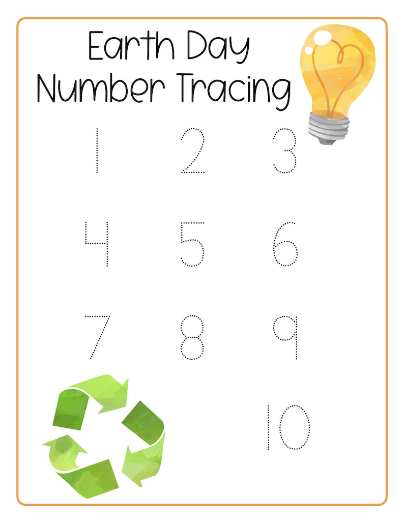 Earth Day Preschool Packet, Preschool Worksheets, Preschool Printable ...