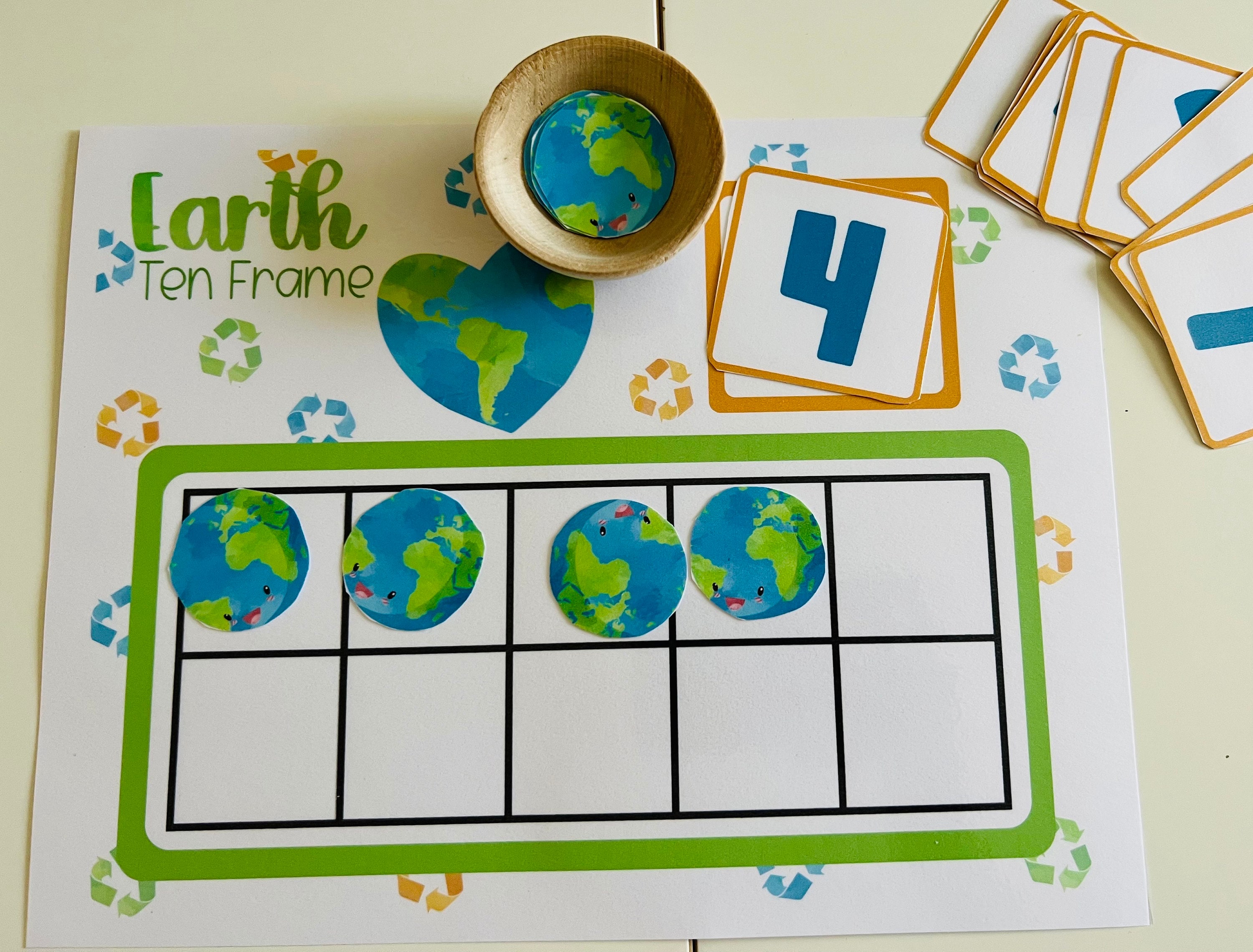 Earth Day Bundle, Preschool Worksheet, Preschool Printable, Homeschool ...