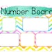 Number Board Matching Numbers 1-10, Preschool Math, Preschool Printable ...