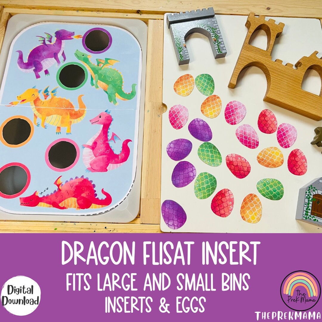 Dragon Flisat Inserts Flisat Table Flisat Insert Printable - Etsy