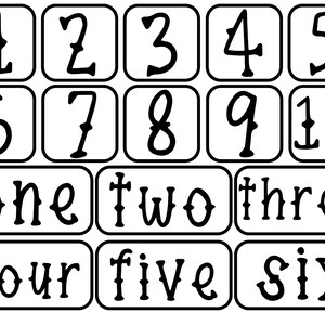 Halloween Spider Number Match Halloween Preschool Printable - Etsy