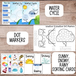 Weather Unit Study, Homeschool Learning Materials, Educational ...