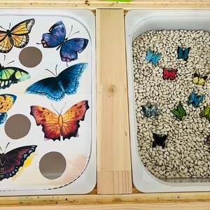 Butterfly Flisat Inserts, Flisat Table, Flisat Insert Printable, Flisat ...