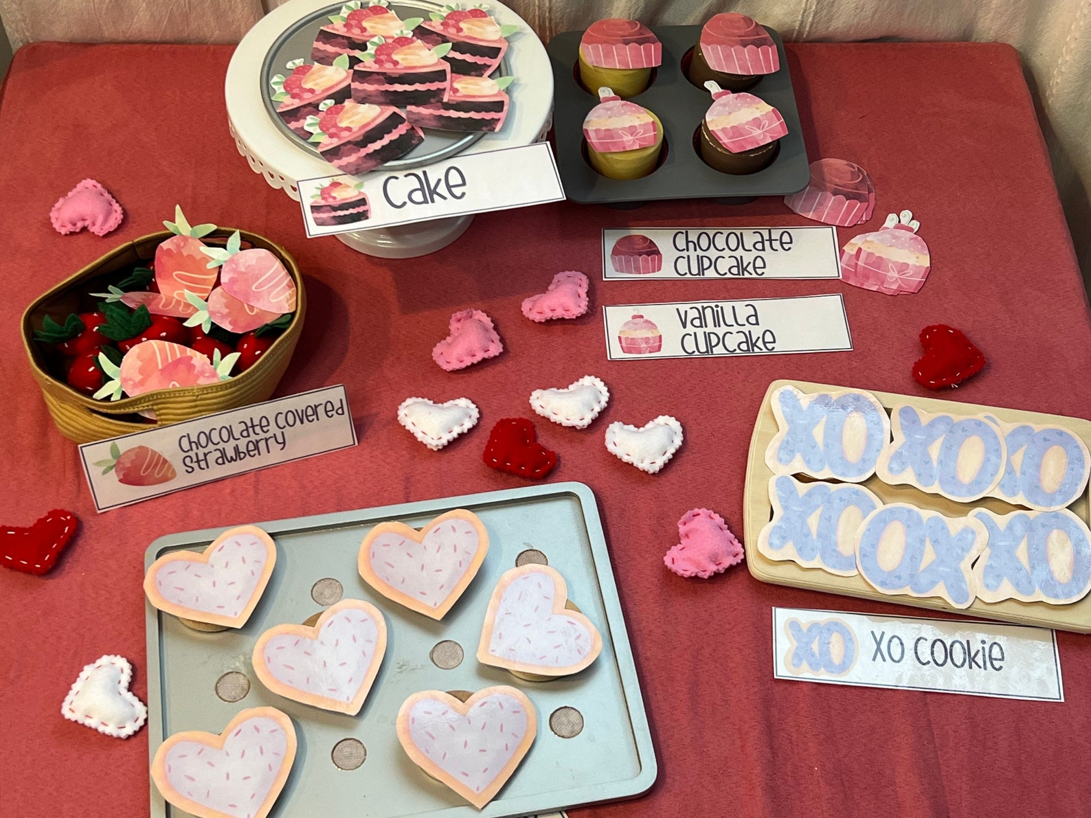 Valentine's Day Dramatic Play XOXO Sweet Shop Preschool - Etsy