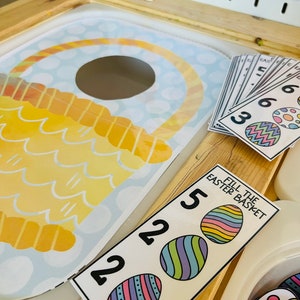 Easter Basket Sorting, Easter Flisat, Flisat Table, Flisat Insert ...