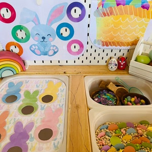 Easter Bunnies Flisat Insert, Easter Flisat, Flisat Table, Flisat ...