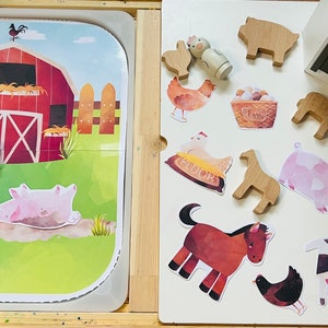 On the Farm Flisat Inserts, Flisat Table, Flisat Insert Printable ...