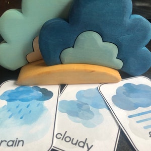 Weather Flash Cards, Preschool Printable, Preschool Learning ...