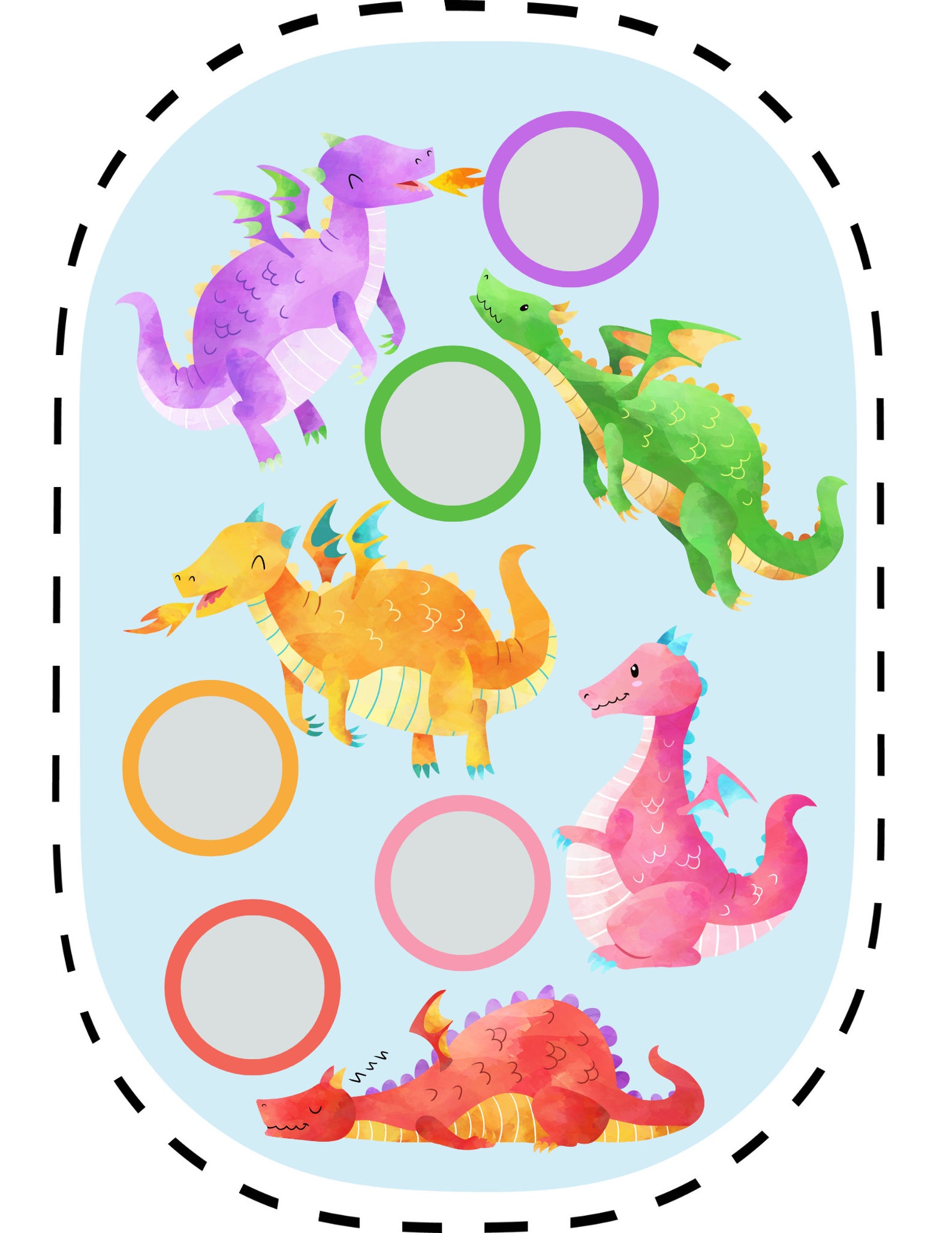 Dragon Flisat Inserts, Flisat Table, Flisat Insert Printable, Flisat ...