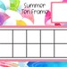 Summer Ten Frame, Numbers 1-10 Count and Match, Montessori Printable ...