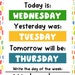 Days of the Week, Circle Time, Preschool Curriculum, Preschool ...