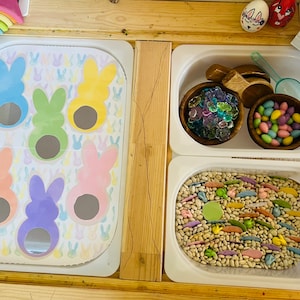 Easter Bunnies Flisat Insert, Easter Flisat, Flisat Table, Flisat ...