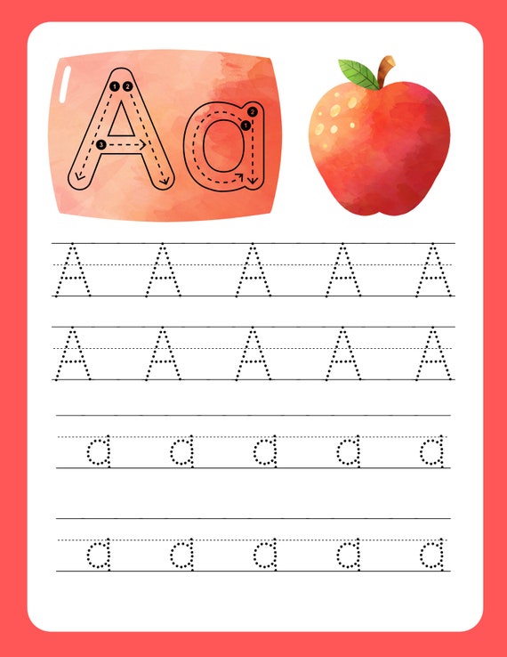 Free Printable Preschool Alphabet Handwriting Worksheets FREE Alphabet