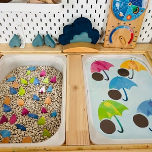 Umbrella Color Sort Flisat Inserts, Flisat Table, Flisat Insert ...