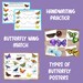 Butterfly Bundle, Montessori Homeschool Printable, Preschool Printable ...